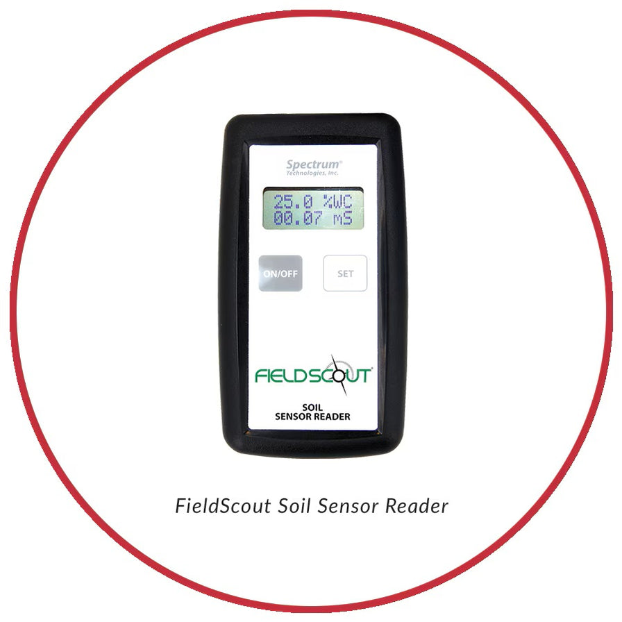 Spectrum FieldScout Soil Sensor Reader (includes soft-sided carrying c ...