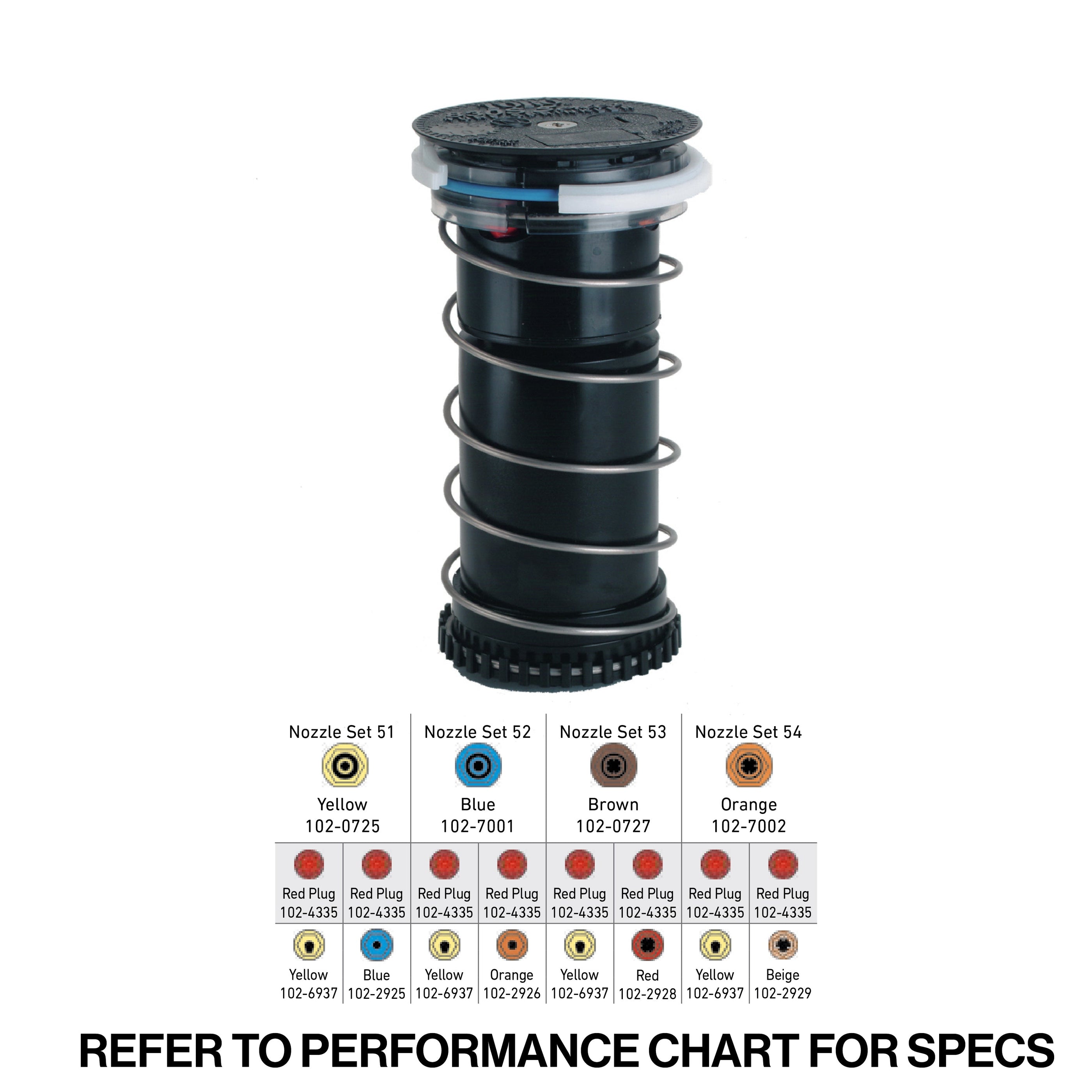 Toro Infinity Series INF54 Conversion Assembly Nozzles | 40mm (1 1/2") — Parkland Irrigation