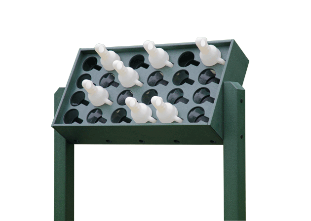 Standard Golf Green Line Divot Mix Bottle Rack — Parkland Irrigation
